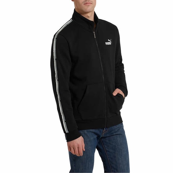 Puma | Jackets & Coats | Puma Mens Track Jacket Black | Poshmark